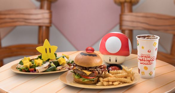 Toadstool Cafe Dining in Super Nintendo World at Universal Studios ...